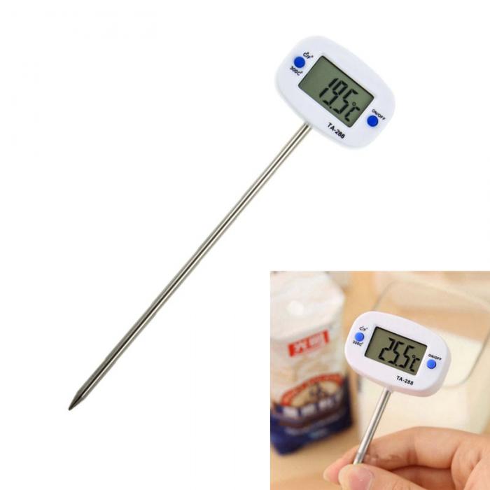 YH-288 Pin Shape Digital Termometer Instant Read Pocket Oil Milk Coffee ...