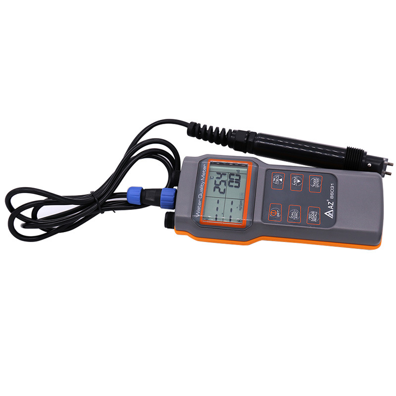 Portable AZ86031 Water Quality Meter Dissolved Oxygen Tester PH Meter ... Portable AZ86031 Water Quality Meter Dissolved Oxygen Tester PH Meter ...