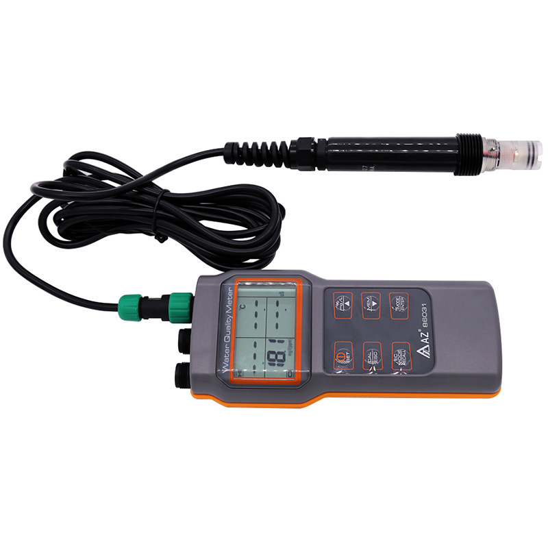 Portable AZ86031 Water Quality Meter Dissolved Oxygen Tester PH Meter ... Portable AZ86031 Water Quality Meter Dissolved Oxygen Tester PH Meter ...