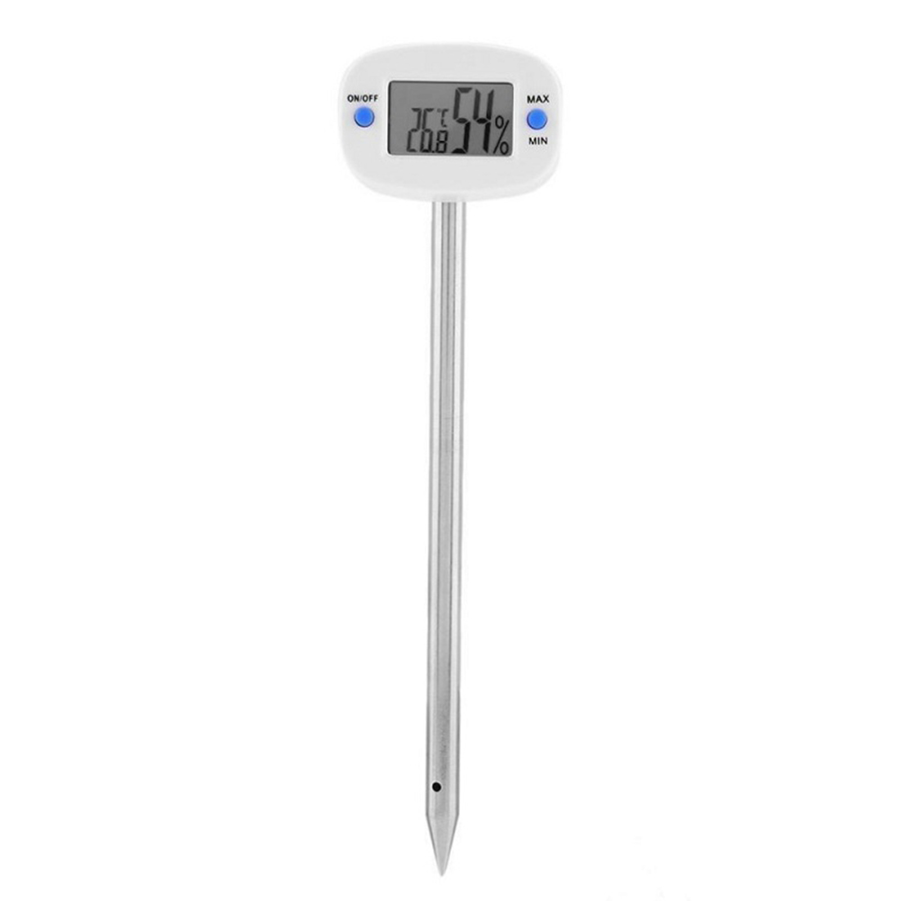 Soil-290 LCD Soil Thermometer Hygrometer Probe Electronic Temperature ...