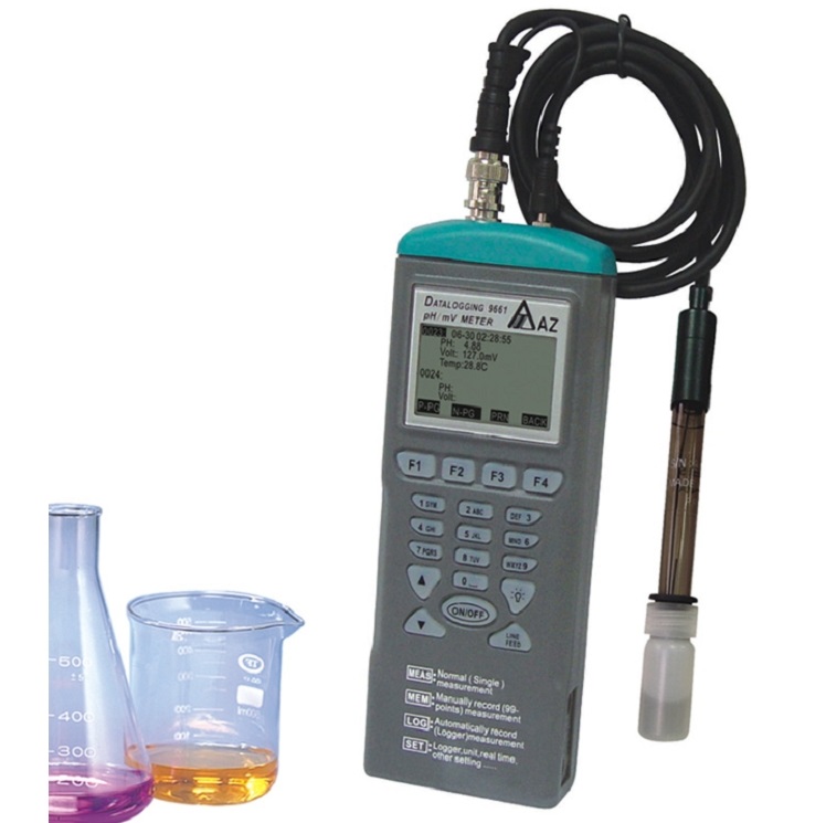 AZ 9661 Digital pH & mV Meter Water Quality Data Logger,PH Meter