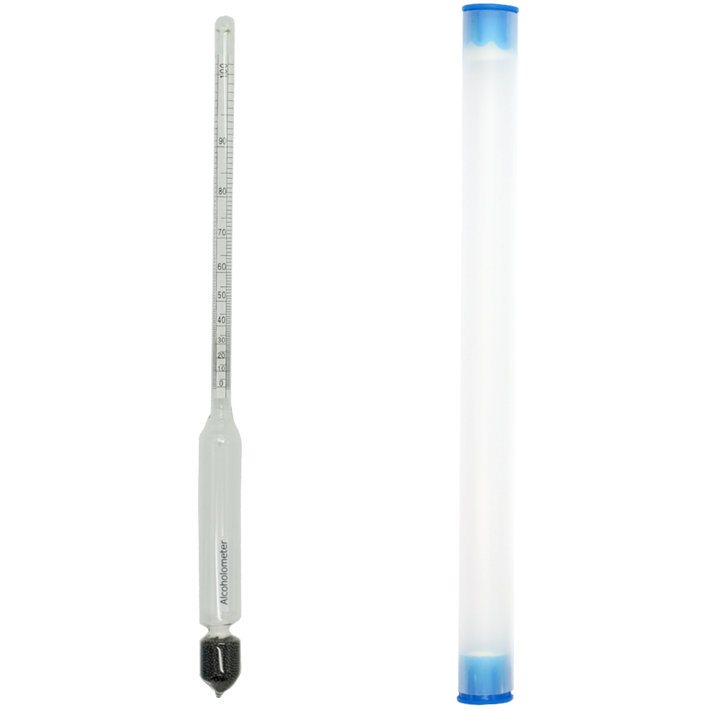 AH100 0-100 alchol meter measure for Home Brewing Making spirit,Home ...