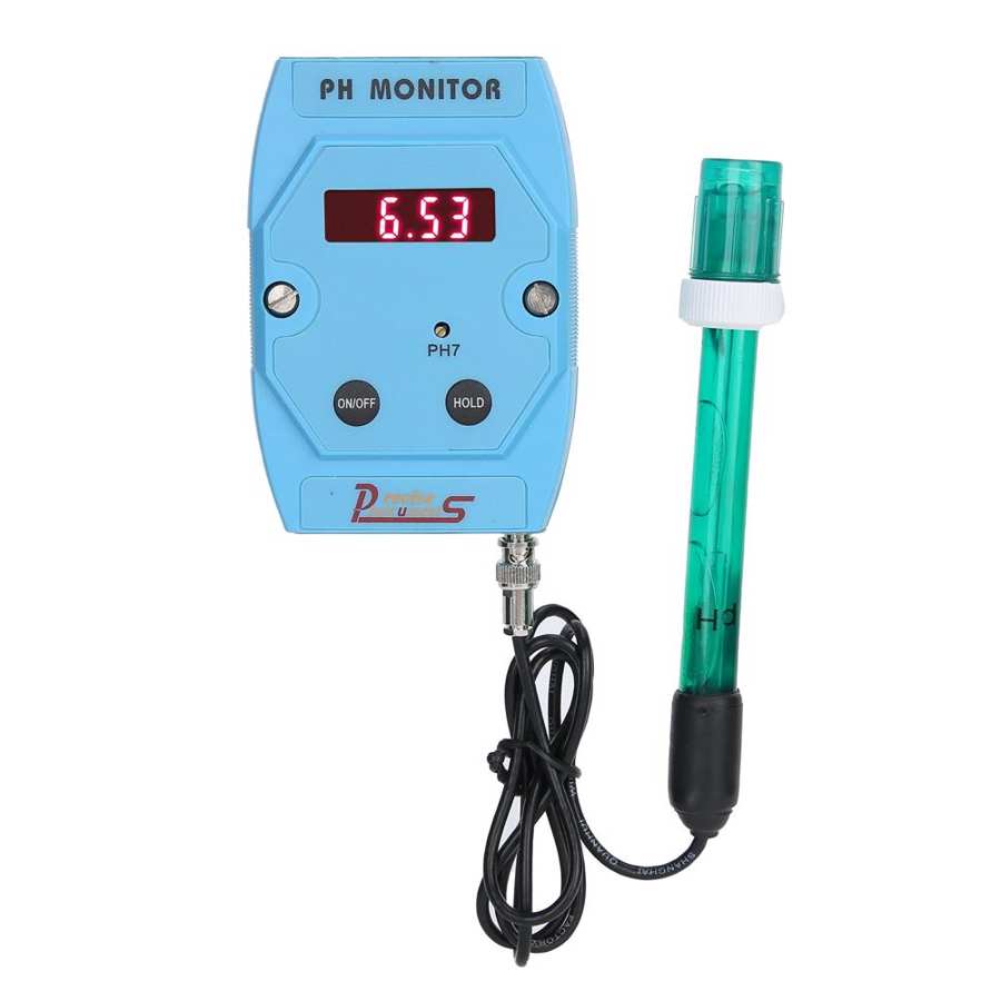 PH-025N On-Line Digital PH Monitor Meter Wall-Mounted Water Quality ...