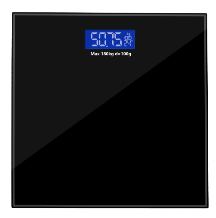 BS05A-180KG 180KG 0.1kg Digital Bathroom Weight Floor Scale 180kg ...