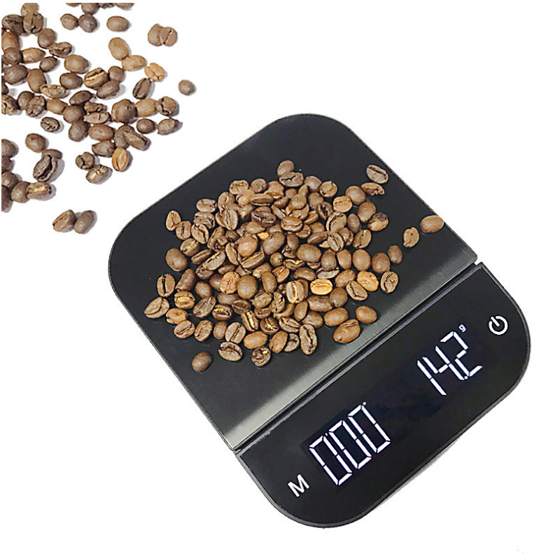 3kg/0.1g Digital Timer Coffee Scale Hand-made Helper Scale,Scale