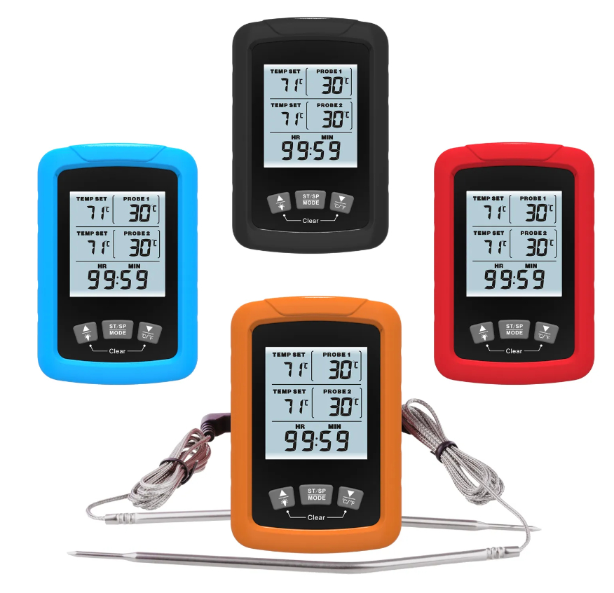 KT-108 Barbecue dual probe thermometer with alarm function,Kitchen