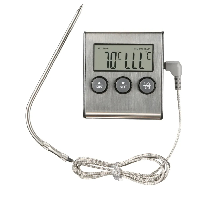 KT-10 Digital Oven Thermometer Kitchen Food Cooking Meat BBQ Probe ...
