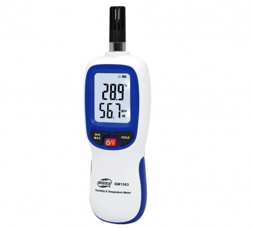 GM1363 Digital Humidity and Temperature Dew Point Wet Bulb Tester Meter ...