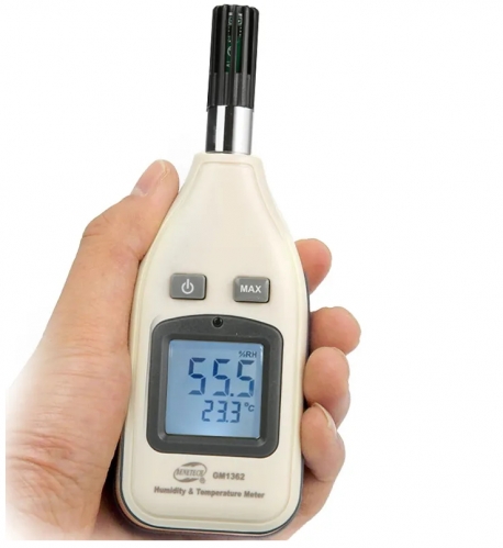 GM1362 Digital Temperature Humidity Meter with Electronic Sensors ...