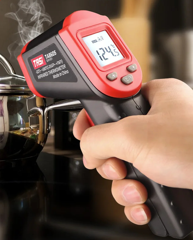 TASI TA8605 Infrared Thermometer Digitale Non Contact Temperatuur Gun ...