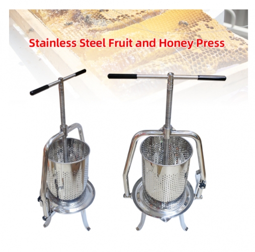 Stainless Steel Fruit and Honey Press Beeswax Press strainer,Honey ...