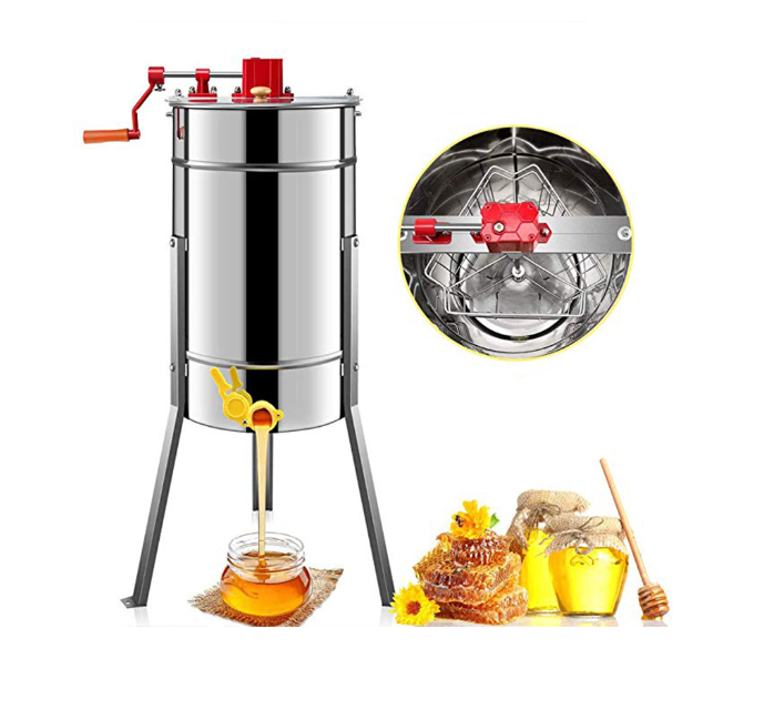Manual 3 frame Honey Extractor,Honey Uncapping, Strainer ,Storage ...