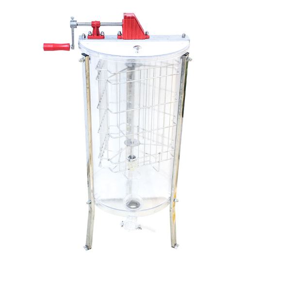 Manual 3 Frames Honey Extractor Transparent,Honey Uncapping, Strainer ...
