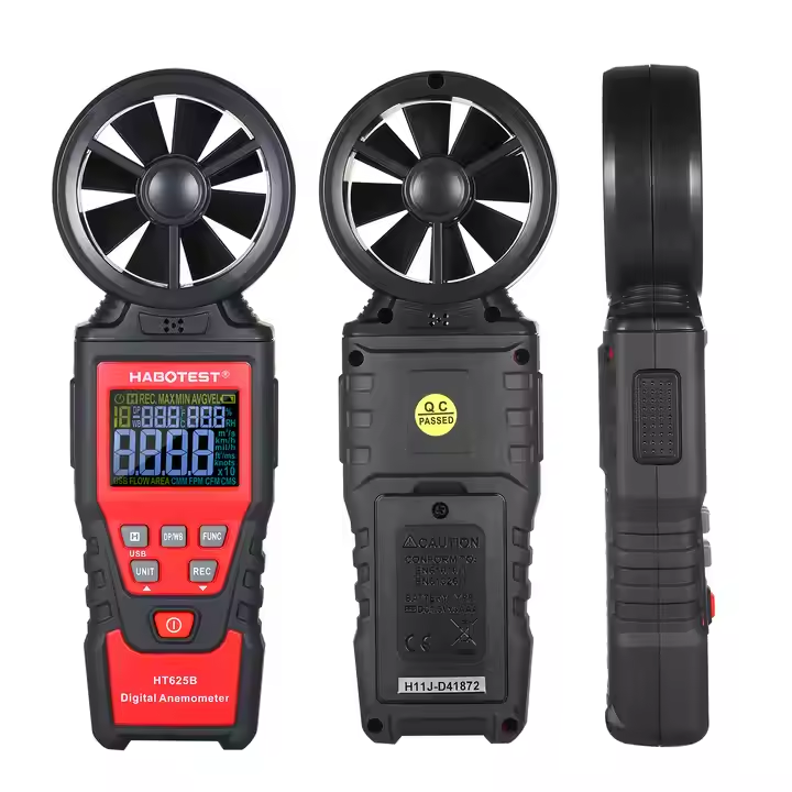 Handheld With USB Digital anemometer price Electronic wind speed meter ...