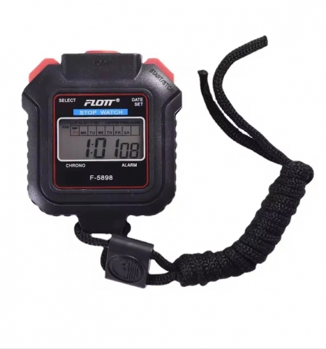 XL-5898 Three Rows of 10 Tracks 100 Tracks Memory Electronic Stopwatch ...