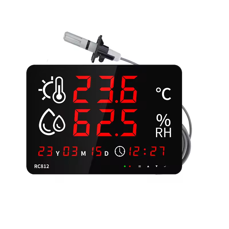 RC812-C Durable Digital Hygrometer Thermometer with PC Probe ...