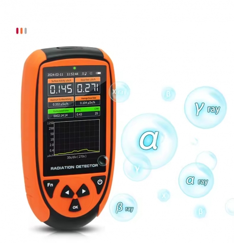 LND7311 Nuclear Radiation Detector Geiger Counter Mica Window Radon ...