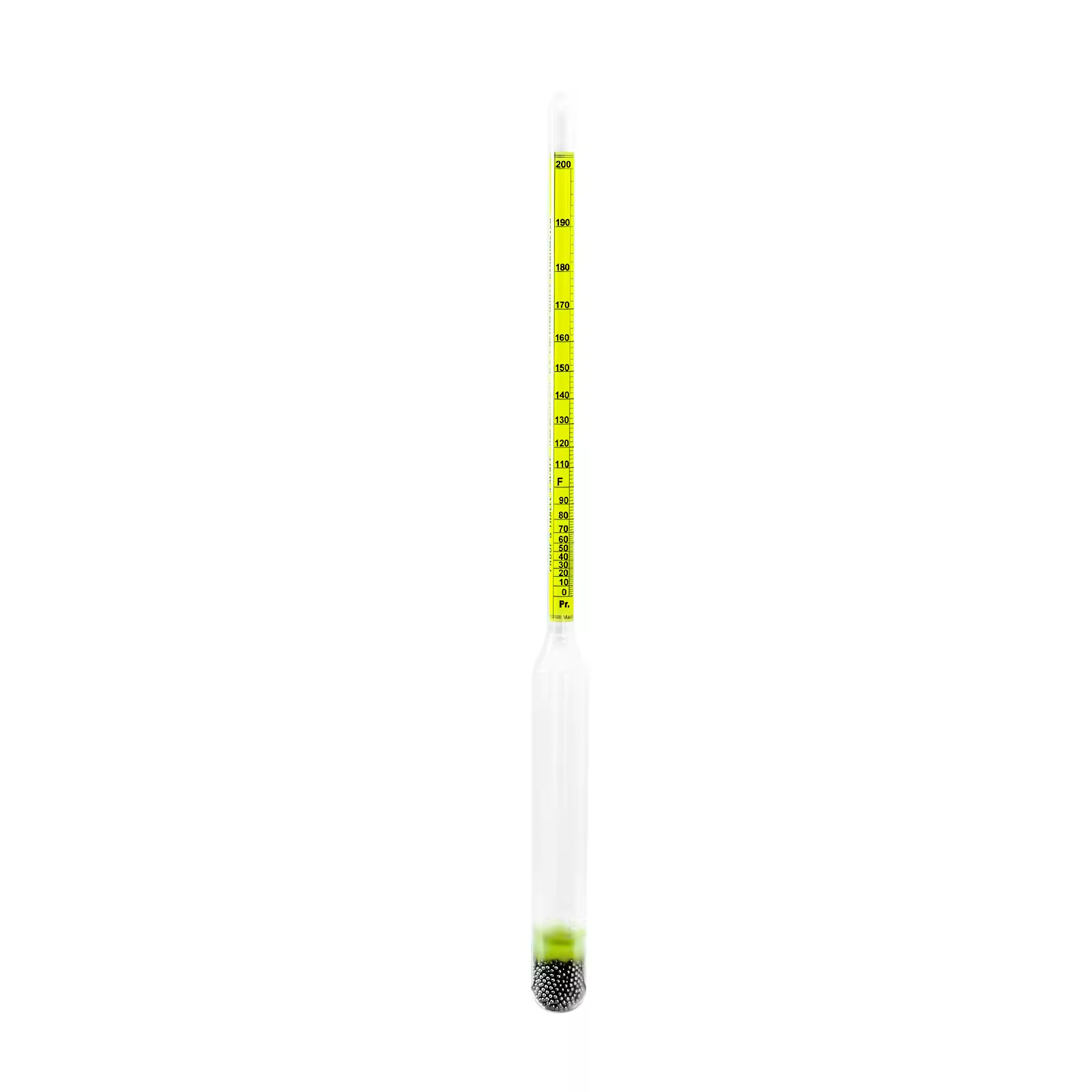 Alcoholmeter 0-200% Proof and Tralle's Scale Alcohol Tester Hydrometer ...
